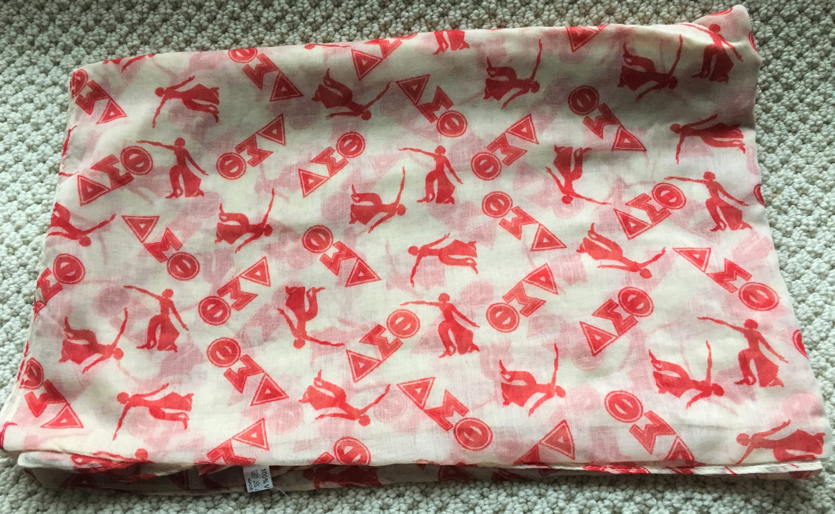DST Symbol and Fortitude Scarf – J Mar Greek Life