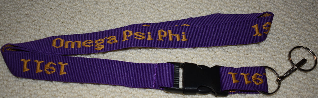 Omega Lanyard Key Chain – J Mar Greek Life