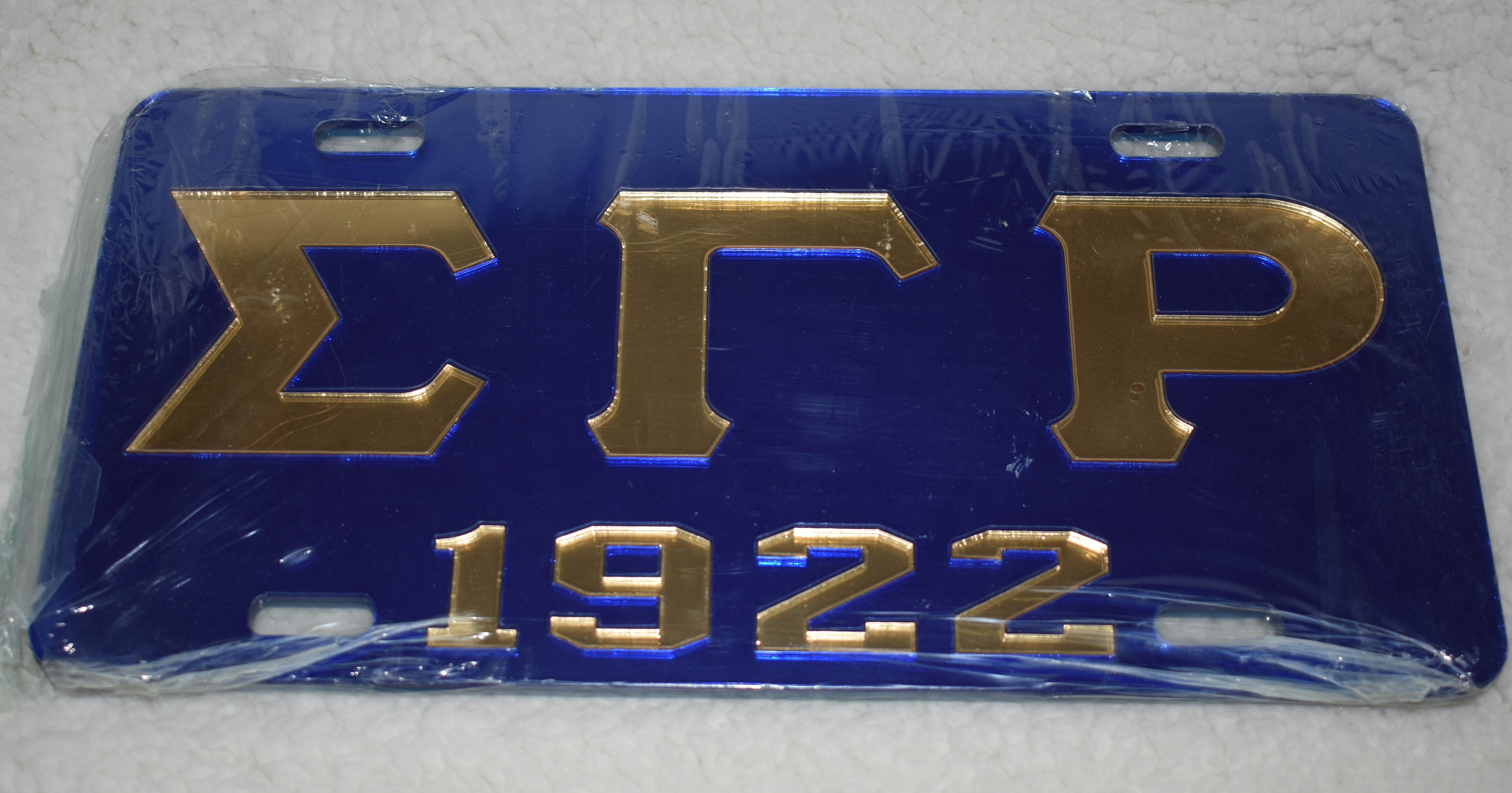 Sigma Gamma Rho 1922 License Plate – J Mar Greek Life
